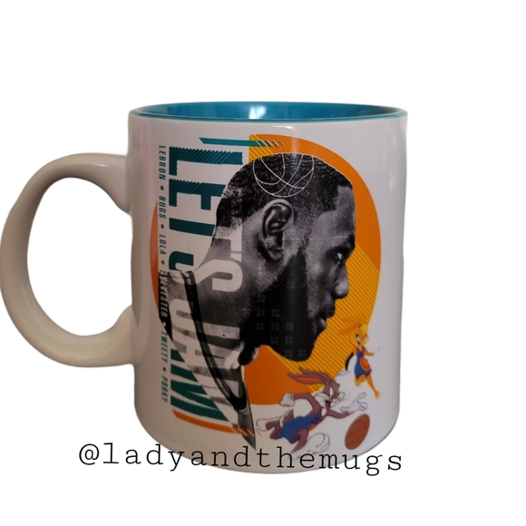 Warner Bros. | Dining | Nba Basketball Lebron James Space Jam Mug ...